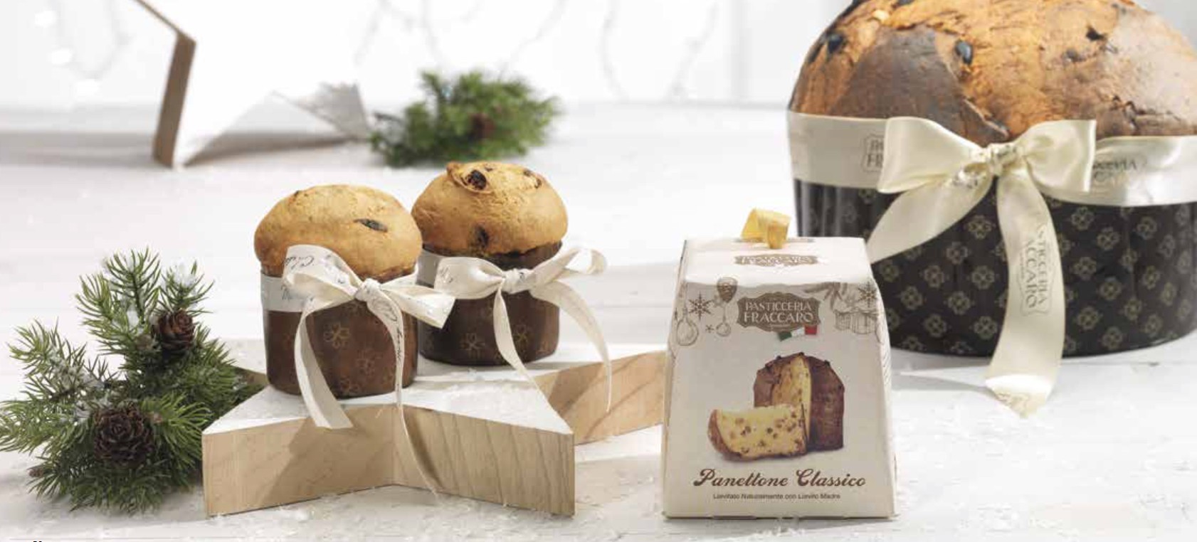 Panettone Artisanal Fraccaro - mini panettone 100g - Casa Di Cecco